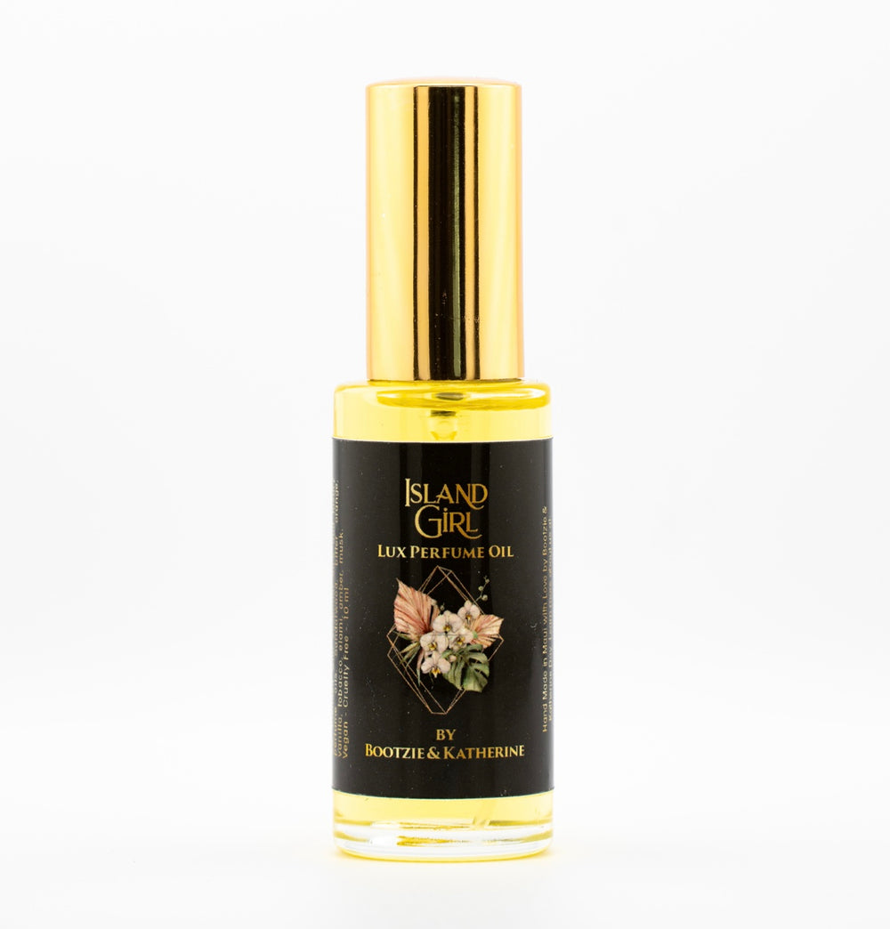 Hair & Body Oil / Tropical Elixir - Island Girl with bitter orange, va ...